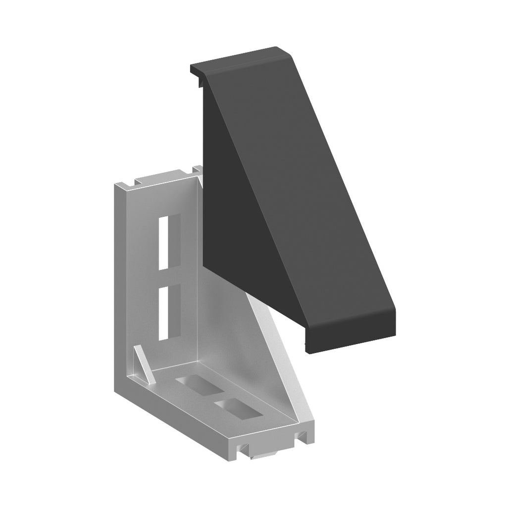 AME System | Aluminium Corner Support Bracket 80x80 with cover