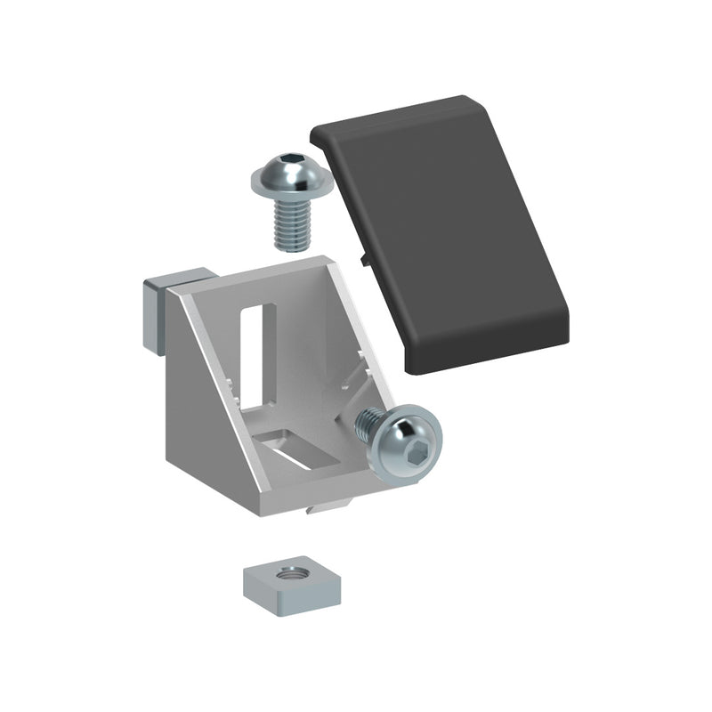 AME System | Aluminium Corner Support Bracket 40x40 with cover