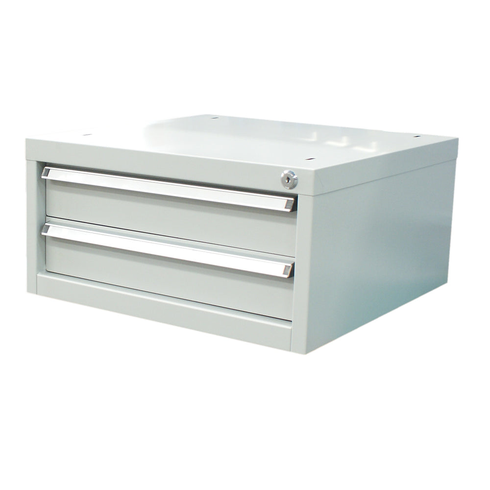 AME System | Industrial Under Bench 2 Draws Tool Cabinet 565x580x280mm