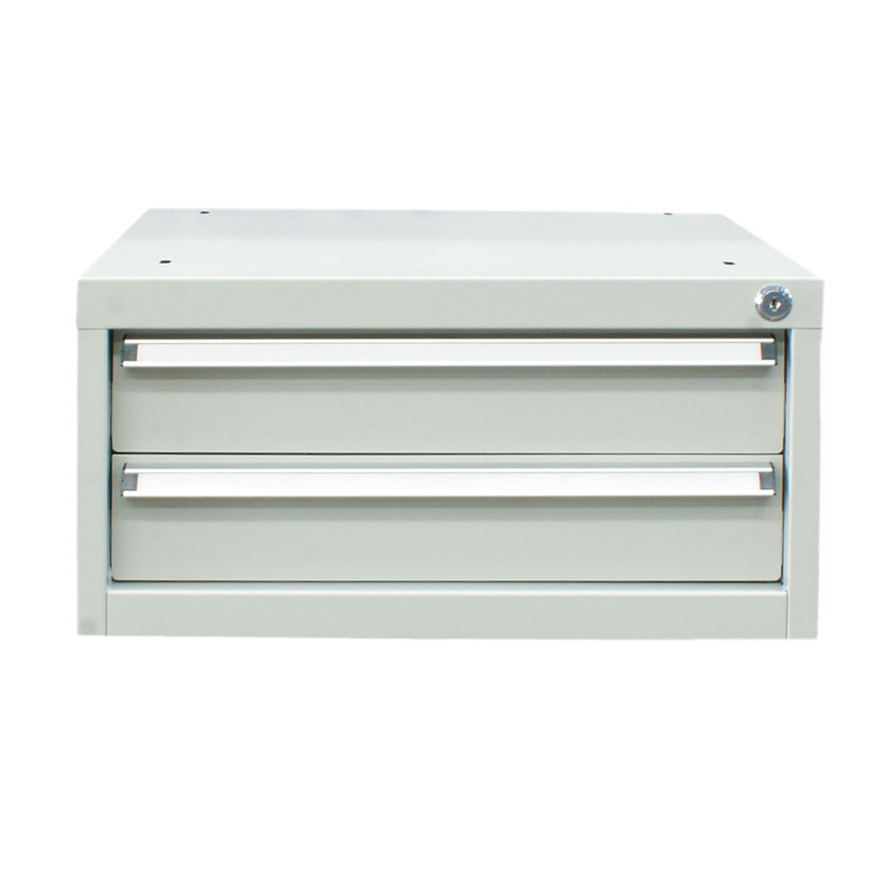 AME System | Industrial Under Bench 2 Draws Tool Cabinet 565x580x280mm
