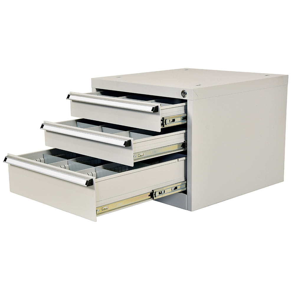 AME System | Industrial Under Bench 3 Draws Tool Cabinet 565x580x450mm