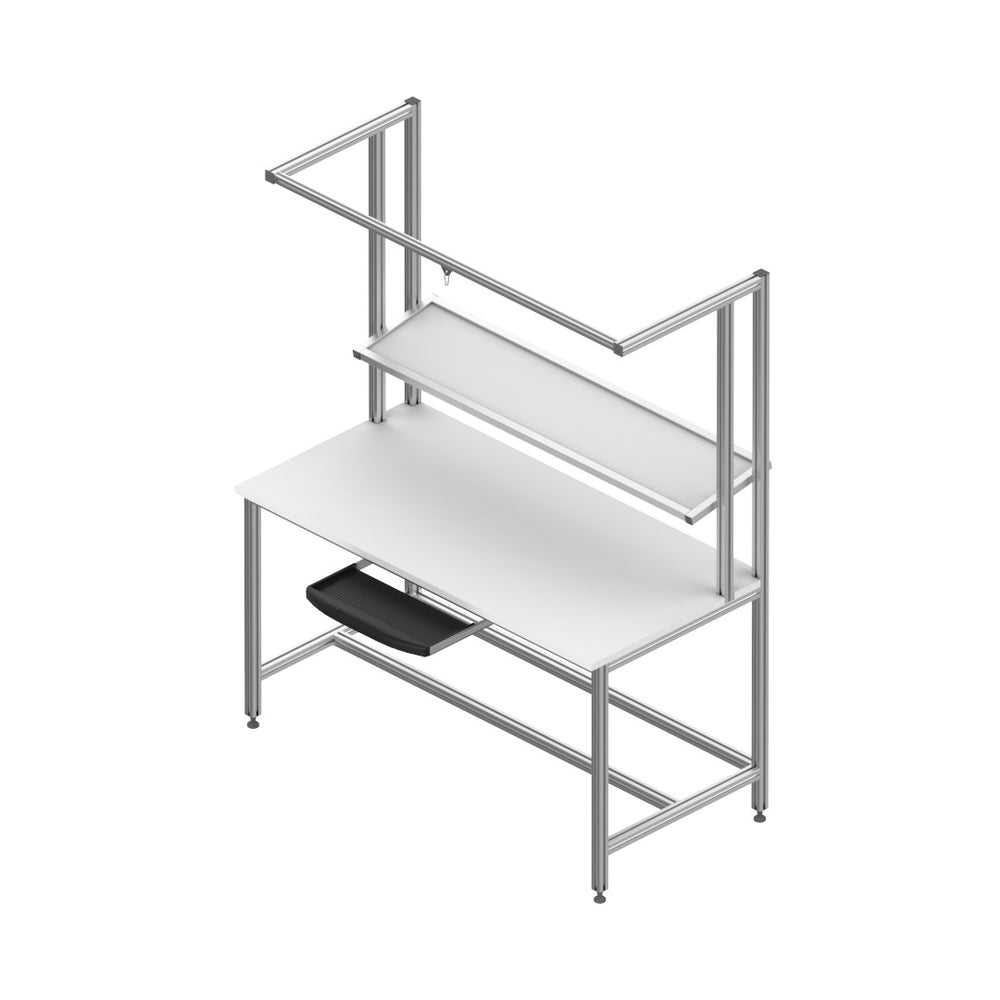 AME System | Keyboard Drawer with retractable mouse pad, left or right ...