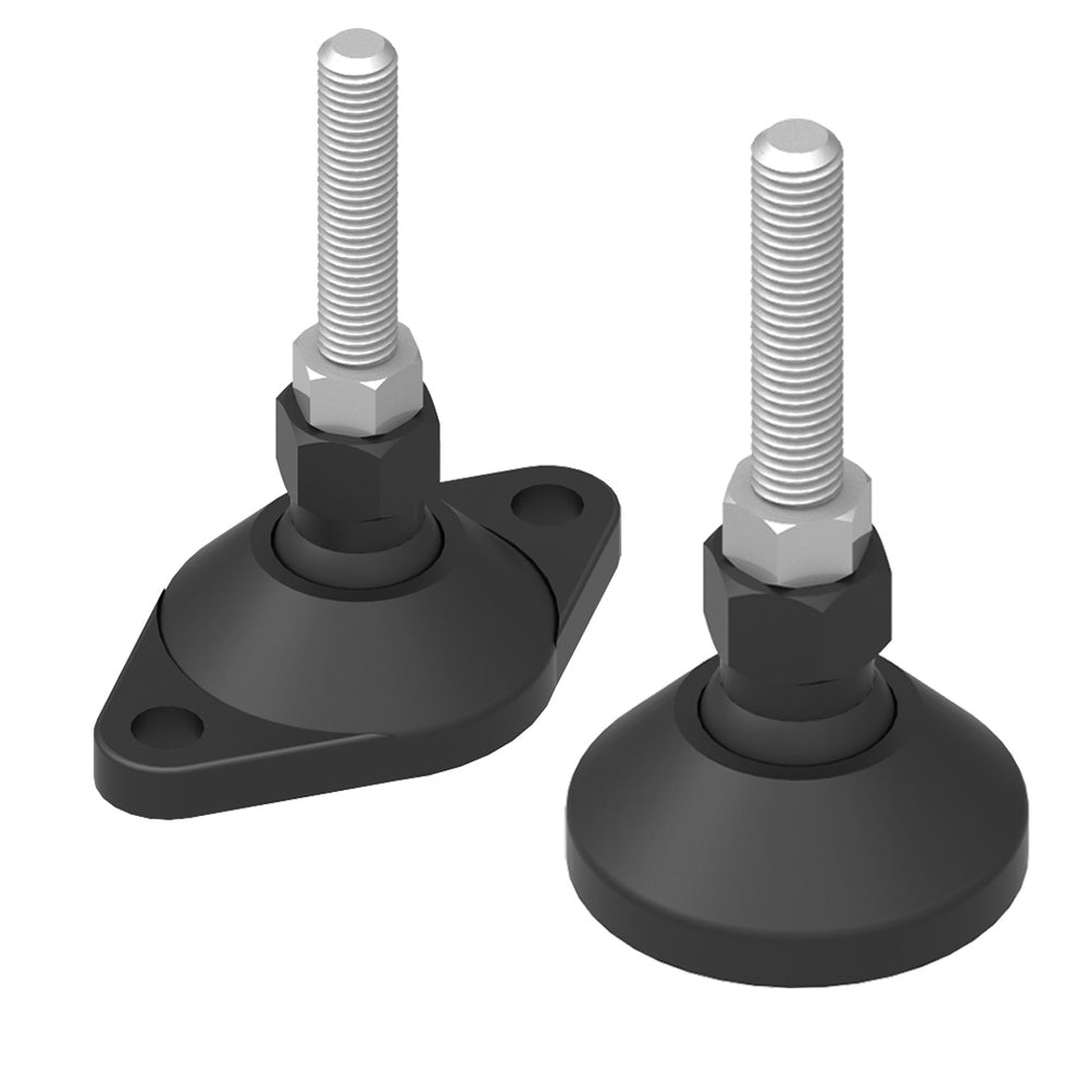 AME System | Adjustable Feet & Castor Base Plates