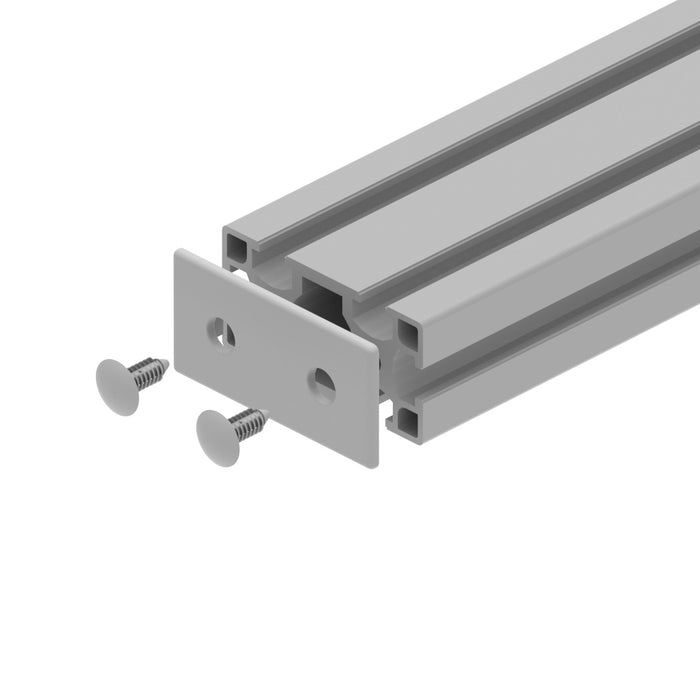 AME System | PVC T-Slot Profile End Cap 40x80