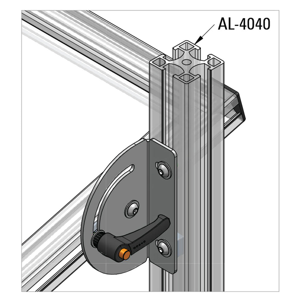 AME System | Adjustable Pivot Shelf and T-Slot Tilt Bracket
