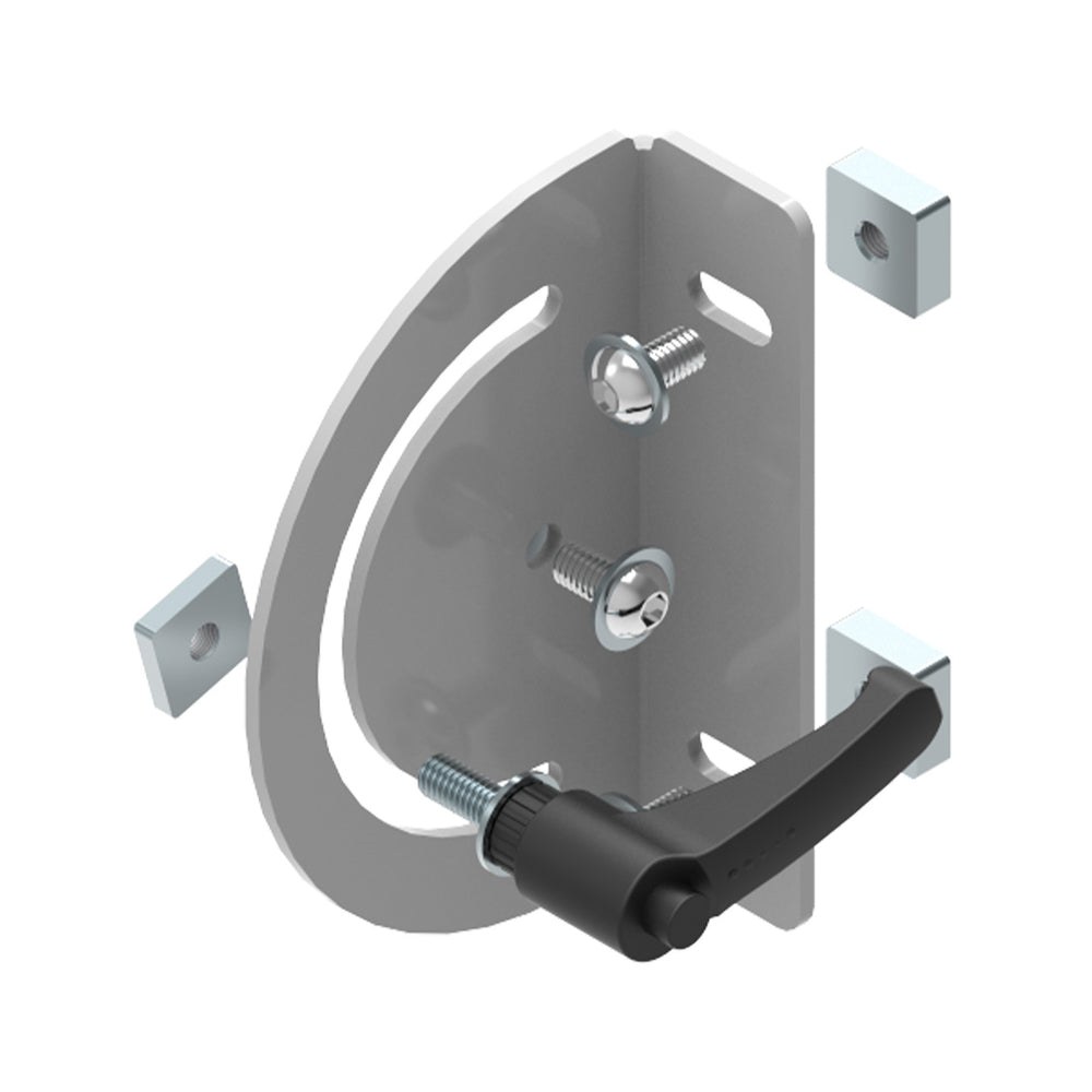 AME System | Adjustable Pivot Shelf and T-Slot Tilt Bracket