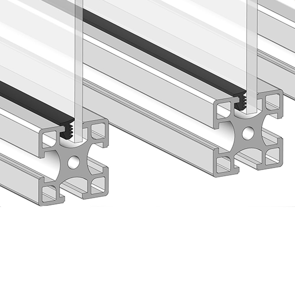AME System | Rubber Gasket Glazing Wedge