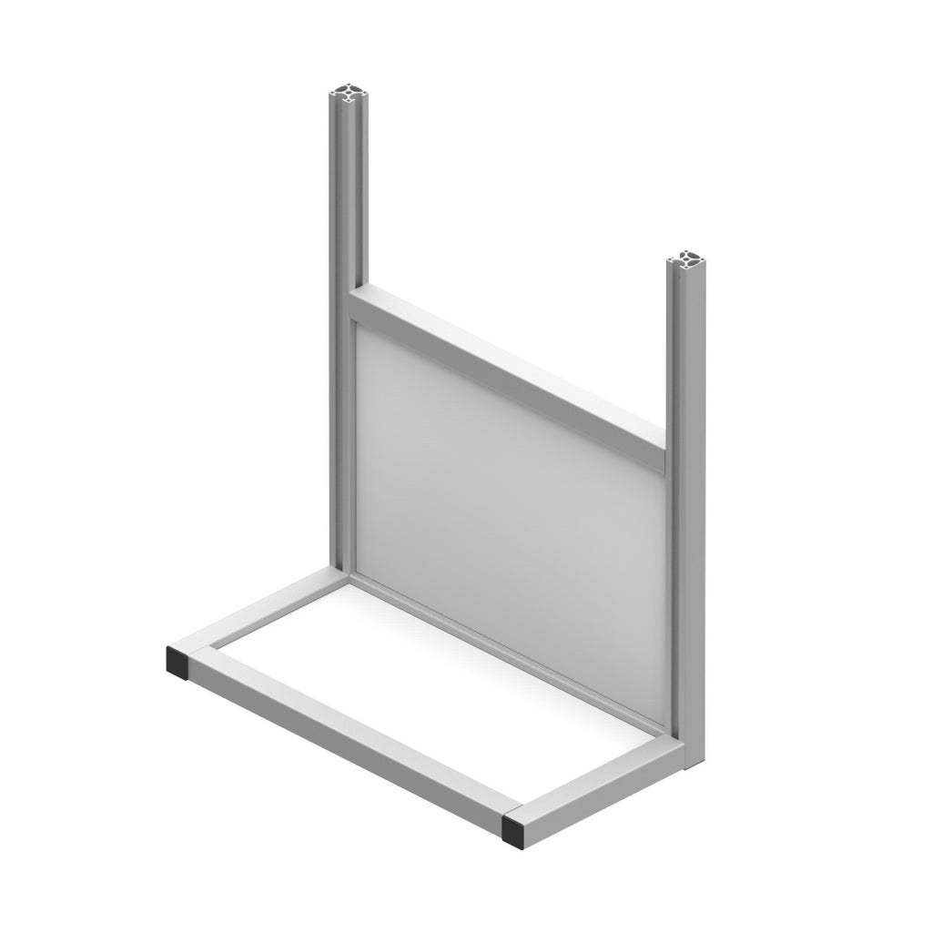 AME System | Side Mount PC Shelf for workstations 450x200mm