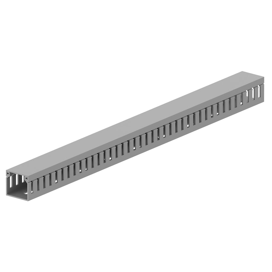 AME System | Slotted Cable Trunk 30x25 2m for 30 Series Profiles