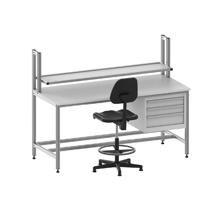 AME System | Industrial Under Bench 3 Draws Tool Cabinet 565x580x450mm